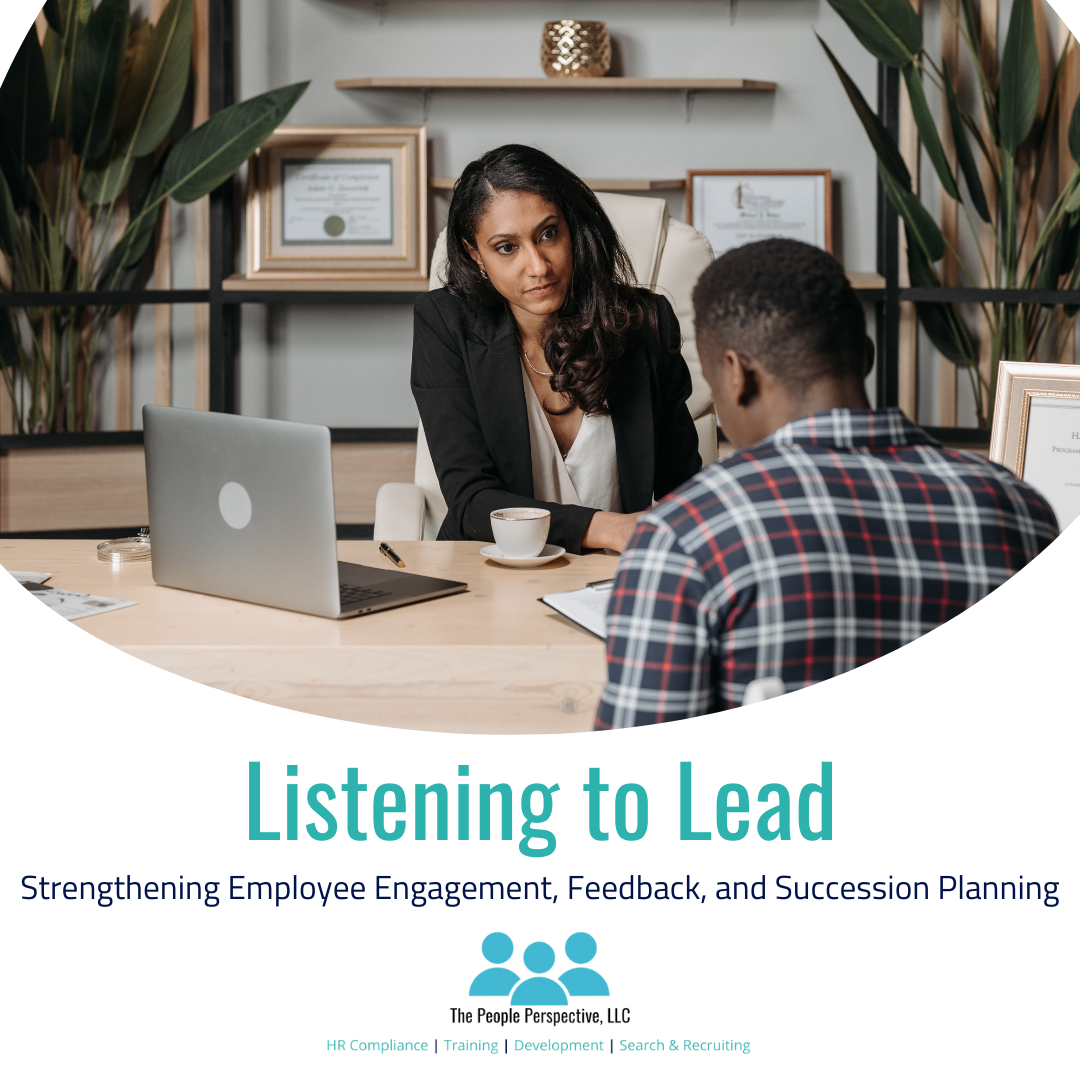 Listening to Lead: Strengthening Employee Engagement, Feedback, and ...